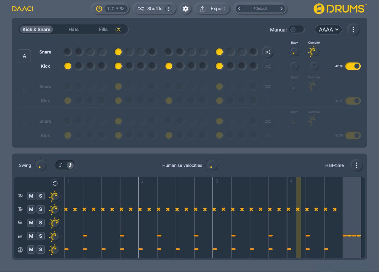 Natural Drums - DAACI