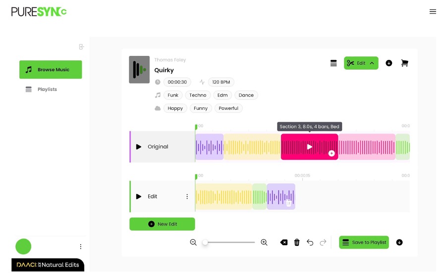 DAACI Announces Natural Edits - DAACI